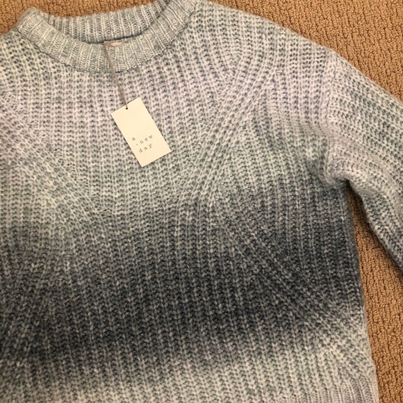 a new day | Sweaters | Gradient Knit Crew Neck Sweater | Poshmark